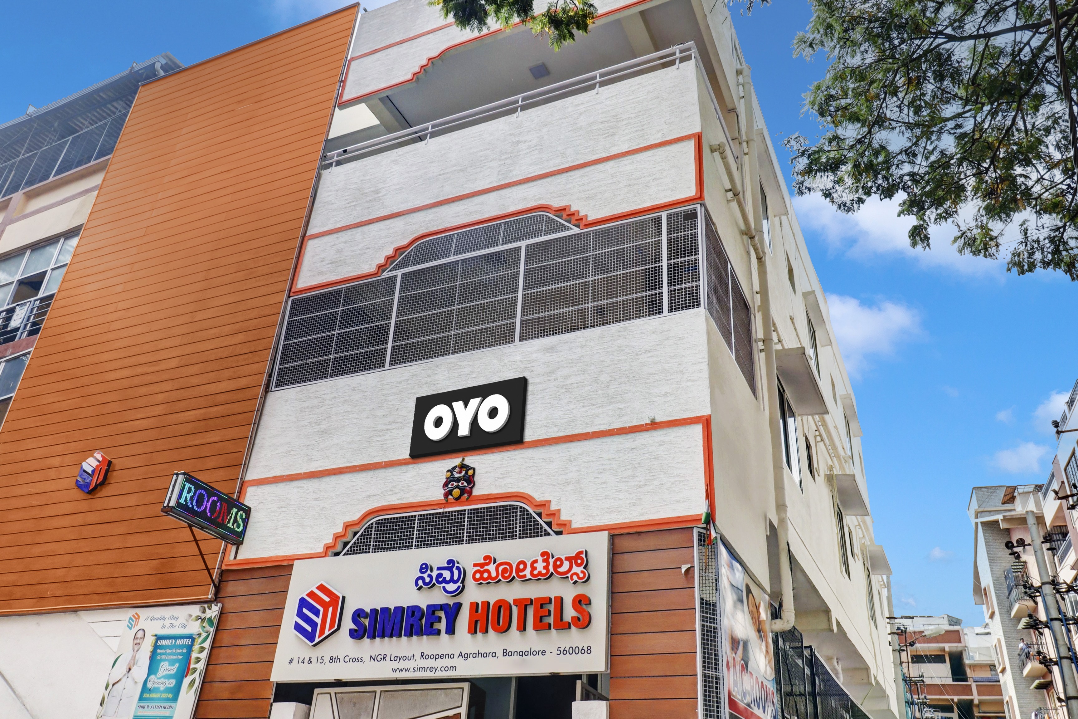 OYO Simrey Hotels, Flagship Bangalore, Book @ ₹820 - OYO